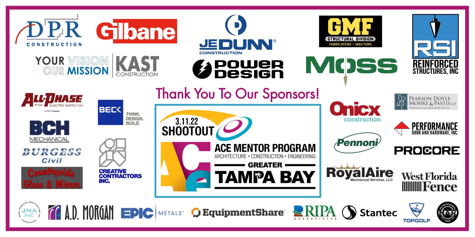 Sponsors – ACE Mentor Program of America