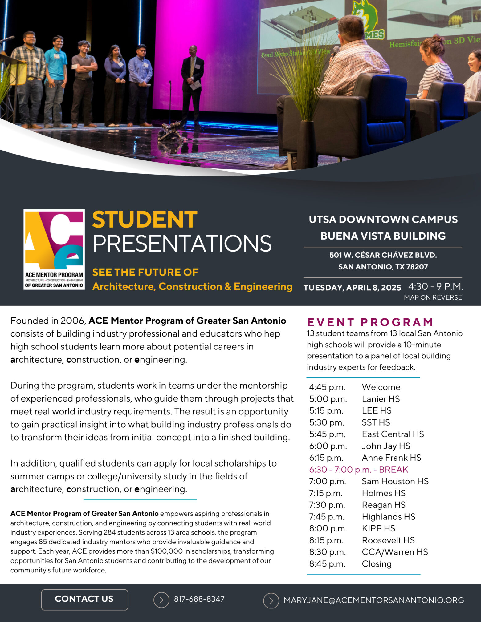 Events - ACE Mentor Program of America